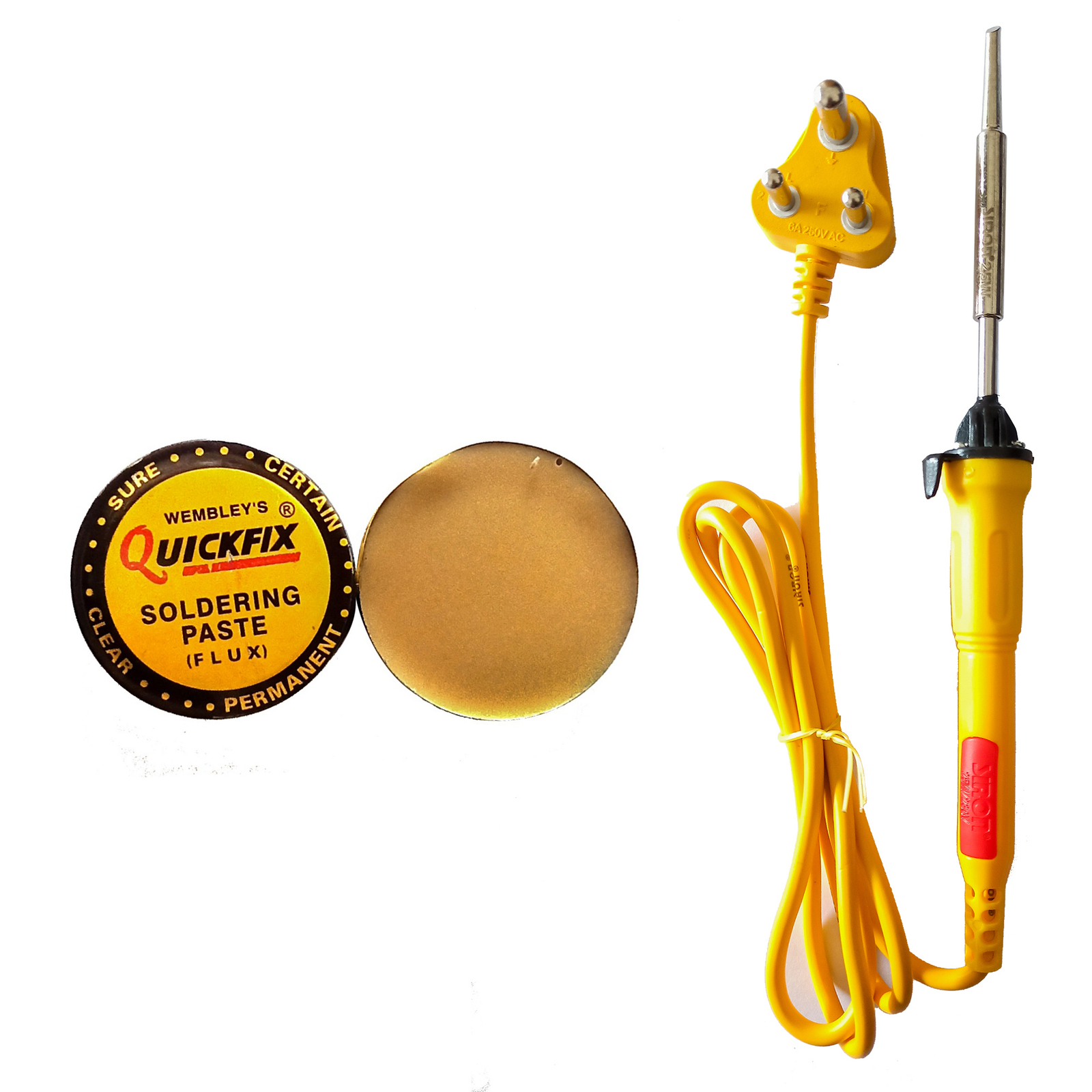Combo of 2 in One Soldering iron with 50gm paste - Vincentvolt