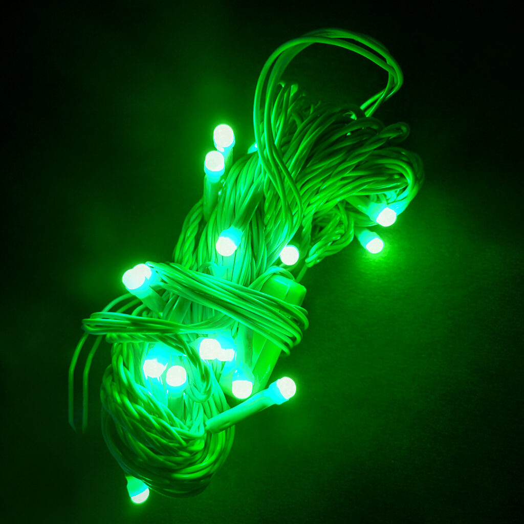 15 Meter Green Color Diwali Decorative LED Lights - Vincentvolt