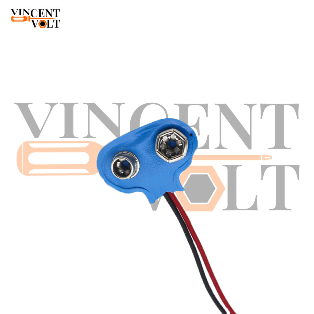 9 Volt Battery Connector Pack Of 10 - Vincentvolt