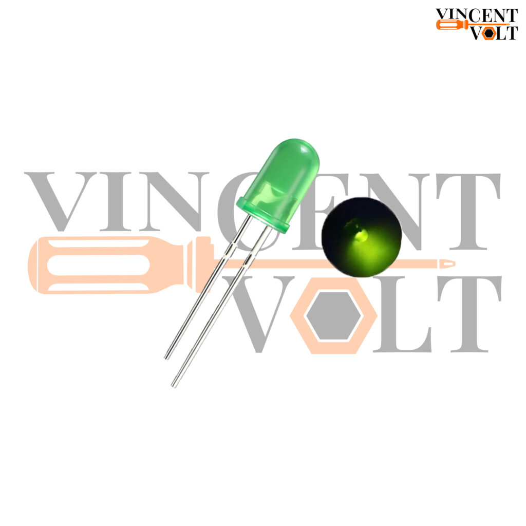 Combo of 4 types of 5mm LED lights pack of 20 pieces - Vincentvolt
