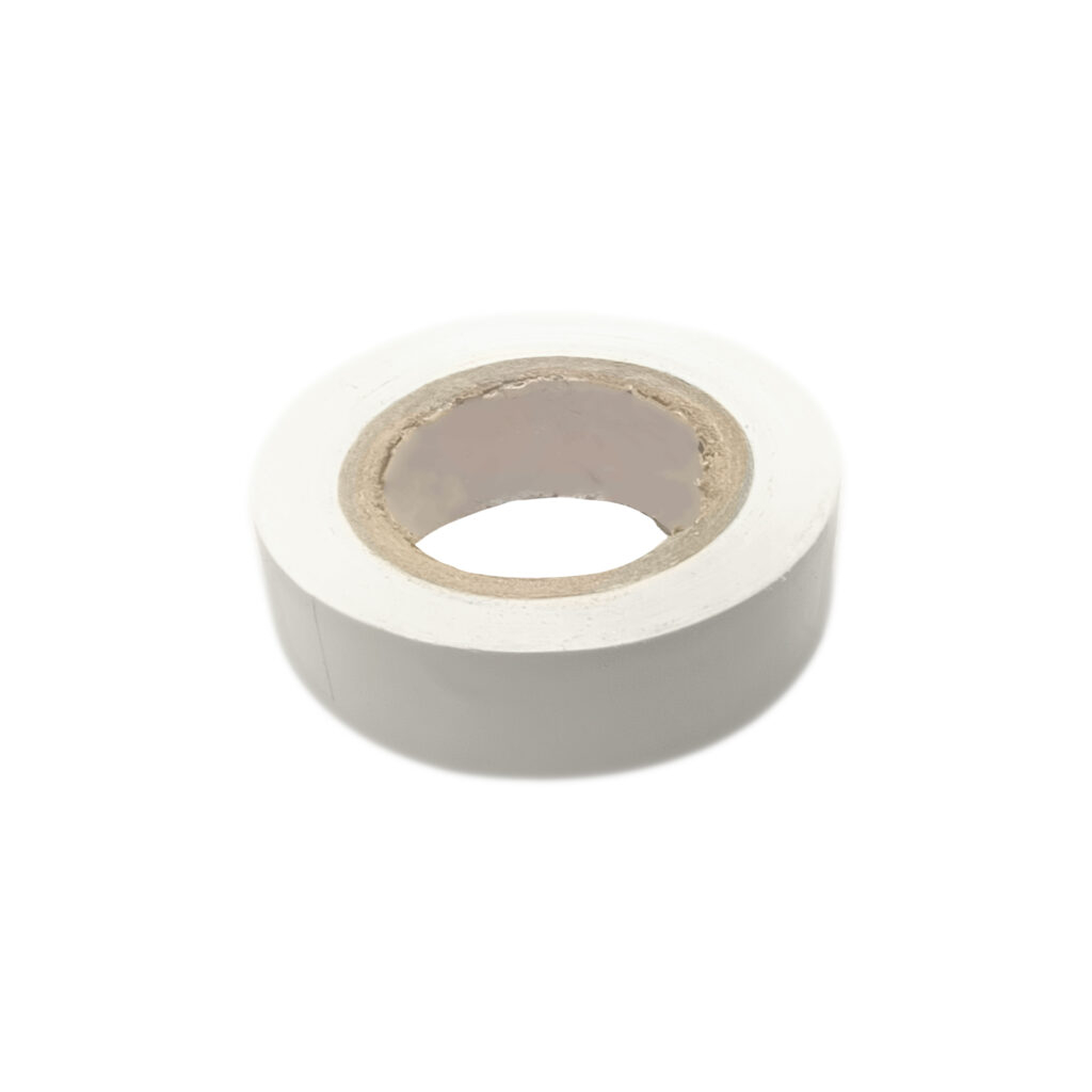 PVC Insulation Electrical Tape White Color - Vincentvolt
