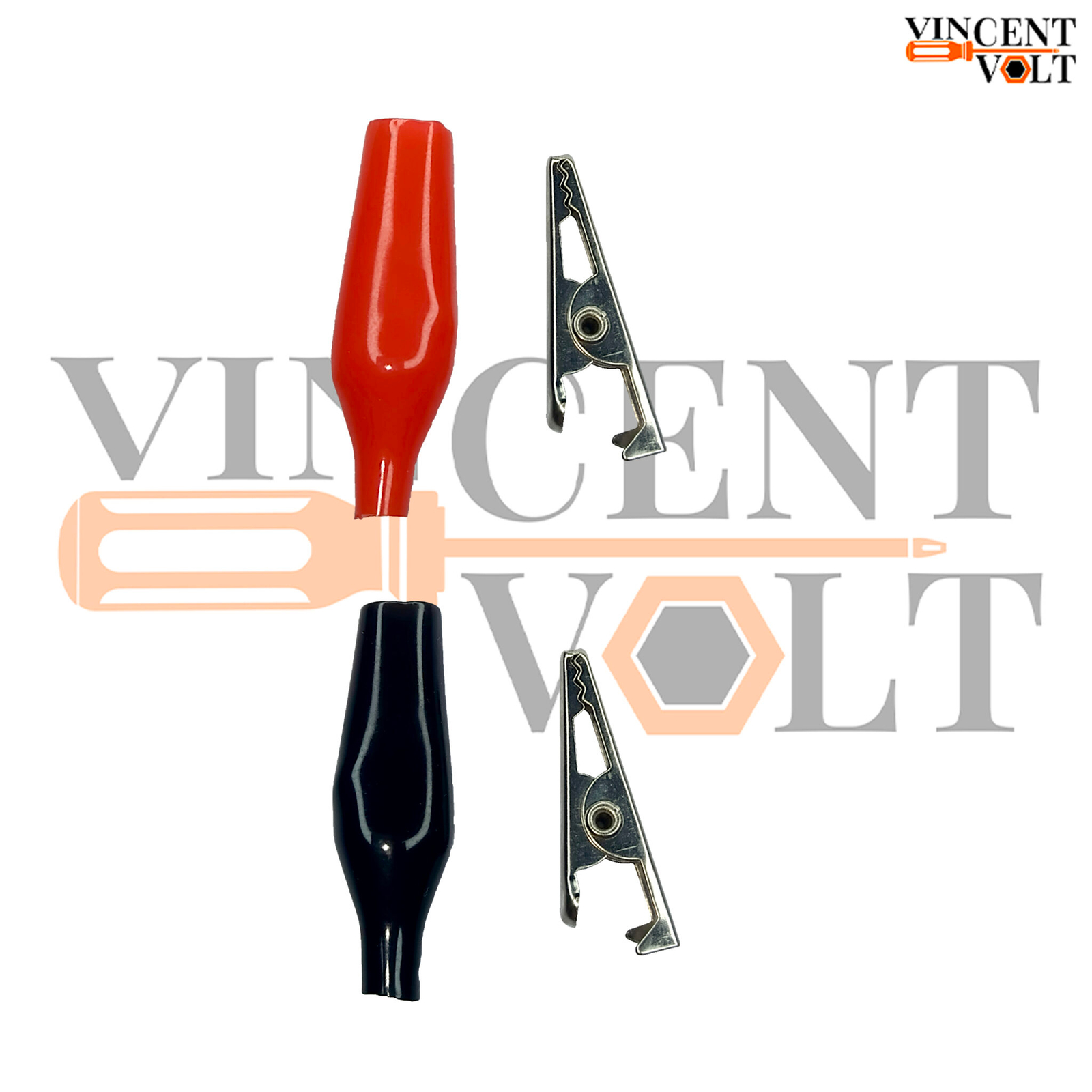 9 Volt Battery with Snap On Connector and 4 cm Alligator Clips Pack of ...